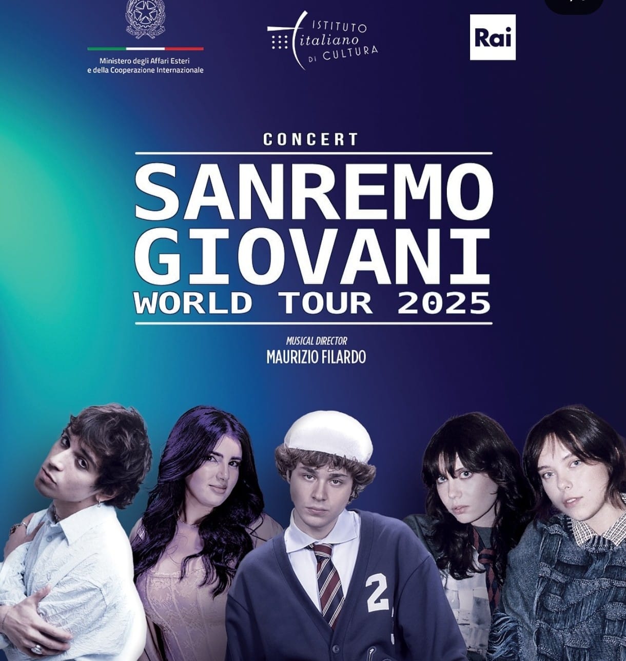 Sanremo Giovani World Tour 2025: la nuova musica italiana conquista il ...